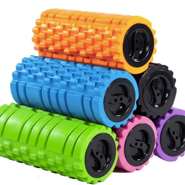 Custom Yoga Fitness Exercise Muscle Massage 2 In 1 Foam Roller Set Yoga ...