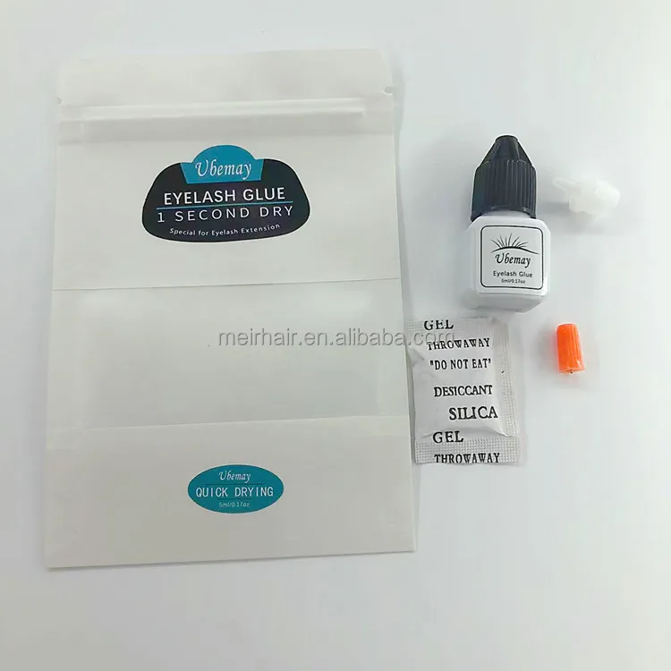 Free Sample Black Lash Adhesive Led Eyelash Extension Glue Uv Lash Glue ...