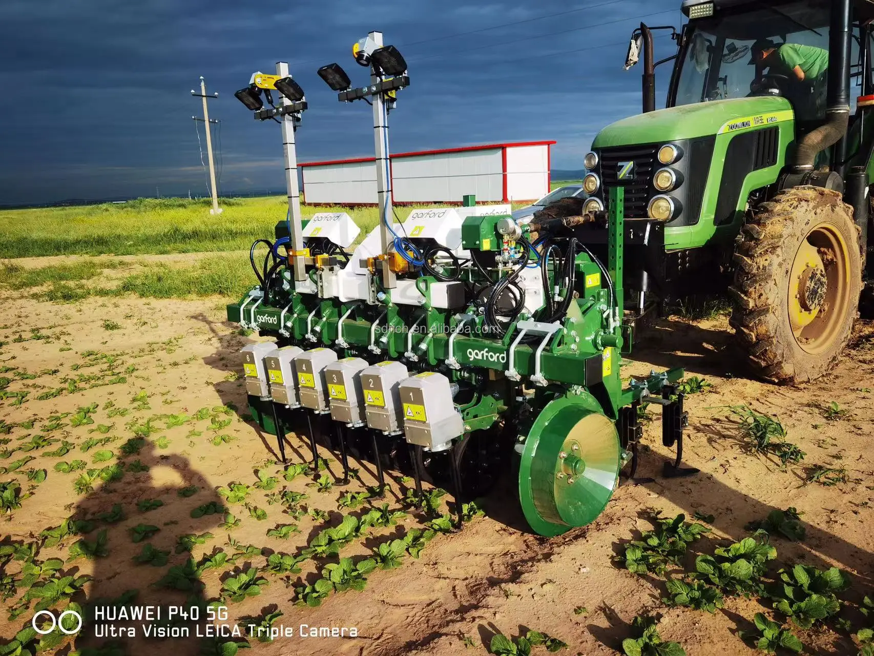 Customized Big Power Tractor Front Power Pto And Front Three Point ...