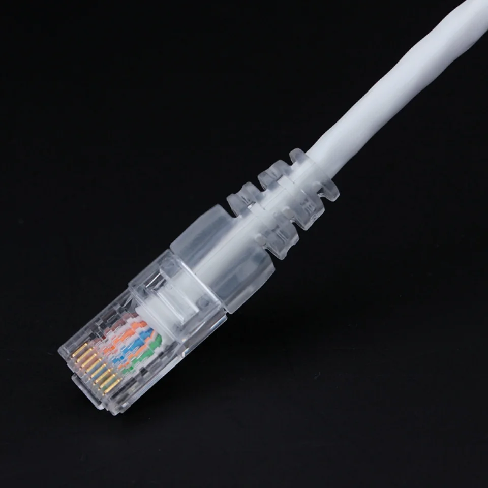 Ethernet Network Cat6 8p8c Modular Plug Ends Cable Rj45 Cat6 Connectors ...