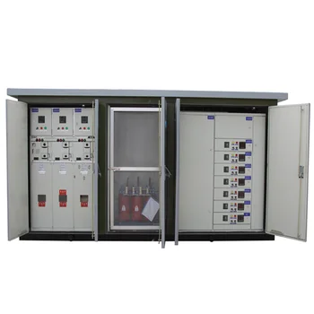 1250kva 630kva 800kva 11kv 24kv 36kv Unitized Package Substation Dry ...