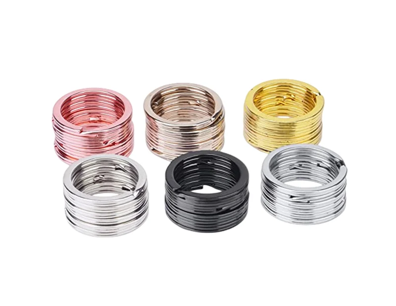 Stainless Steel Key Rings 1inch,25mm Round Split Key Rings For ...