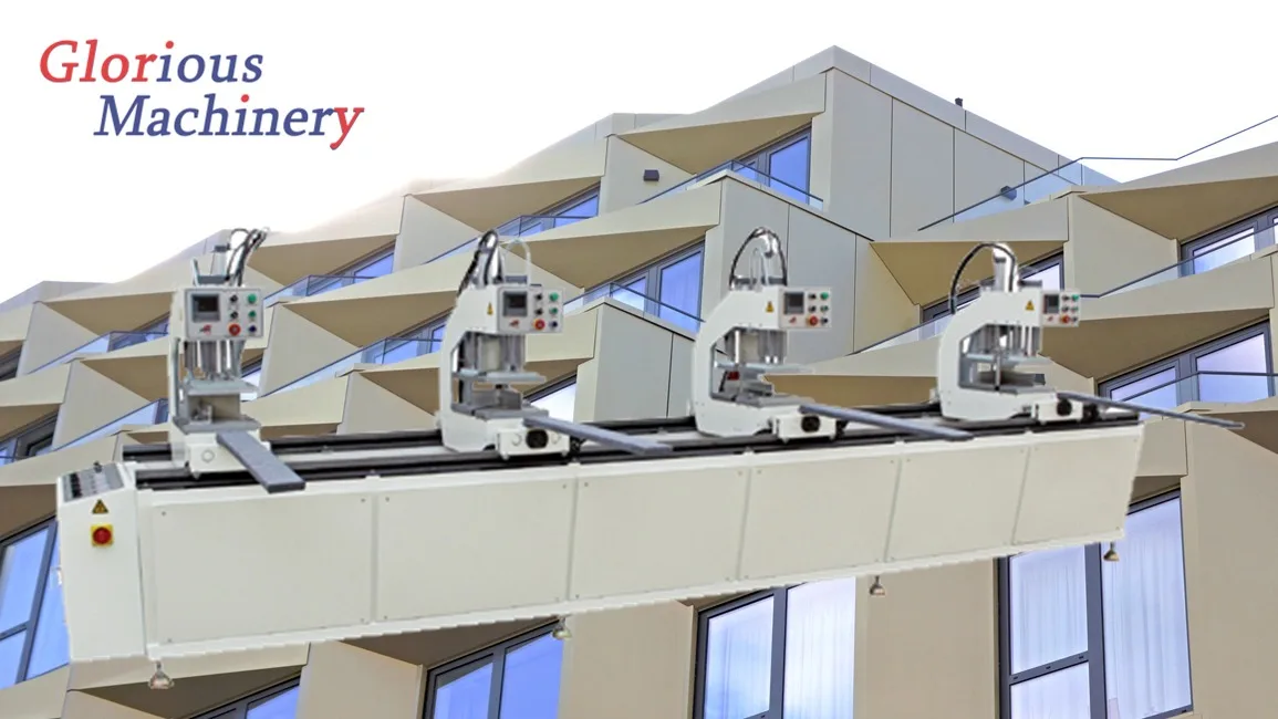 Upvc Window And Door Processing Two Head Pvc Machine Point Welding H ...