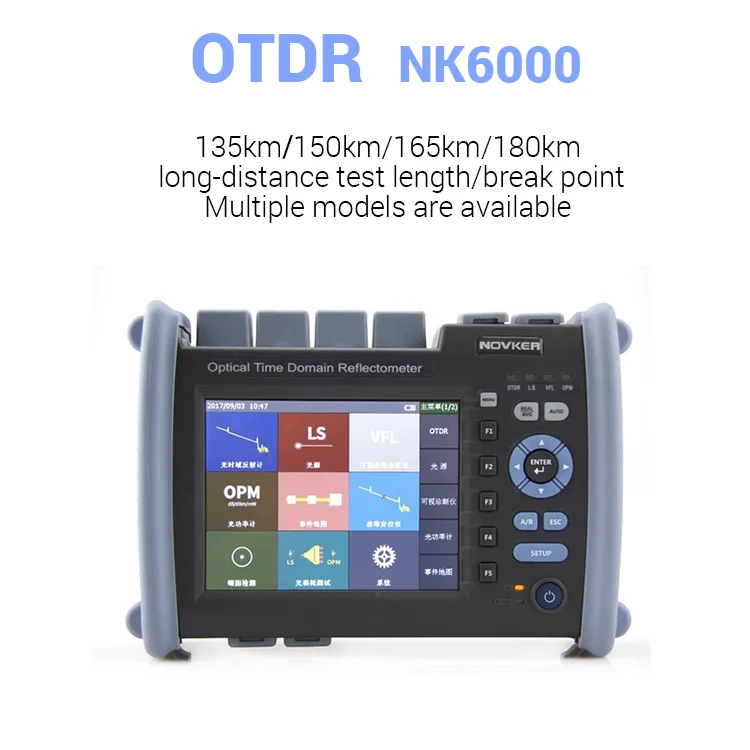 Best Price Fiber Optic Tester Novker Otdr Nk6000 1310/1550/1625nm Vfl ...