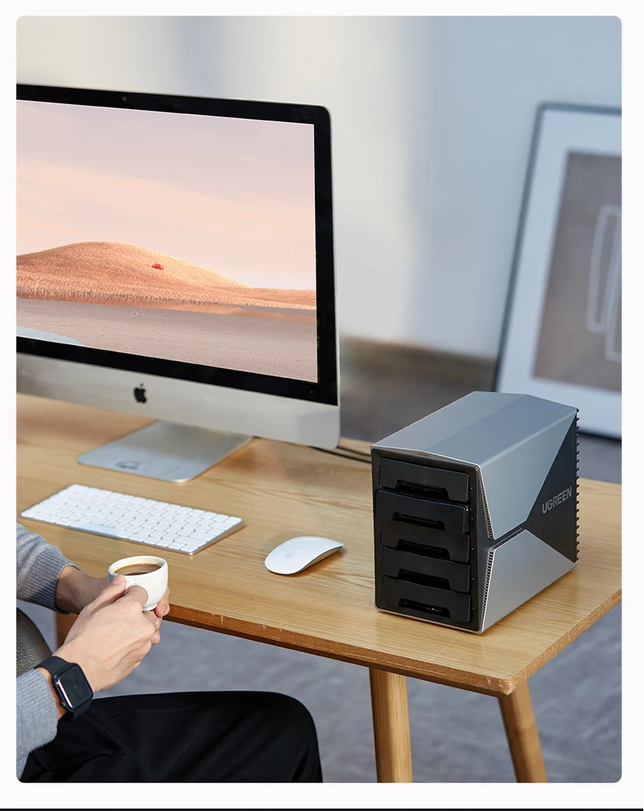 UGREEN HDD Docking Station - 5 Bay USB 3.0 to SATA Enclosure