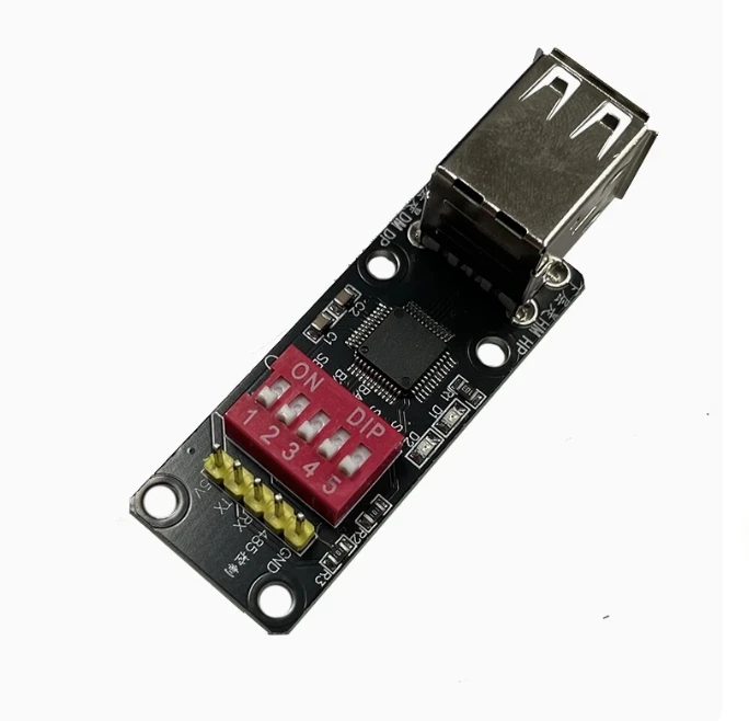 Keyboard and Mouse Scan Gun to Serial Port - CH9350 Module