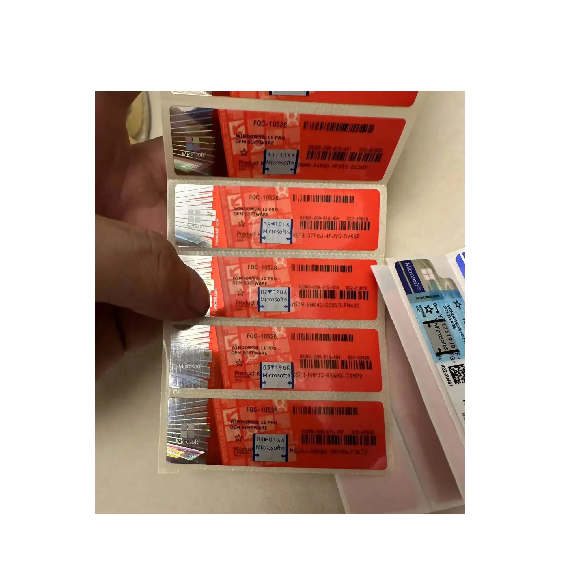 Microsoft Windows 11 Pro Product Key With Coa Sticker Box - Buy Windows ...