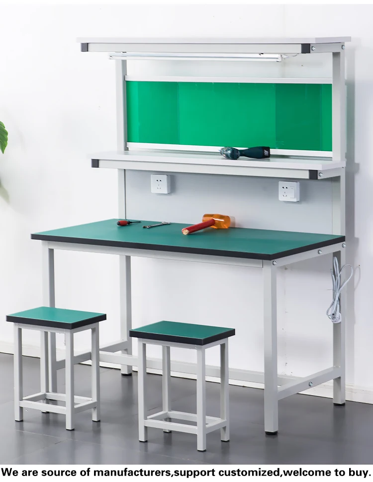 Esd Assembly Line Working Table - Anti-Static & Portable