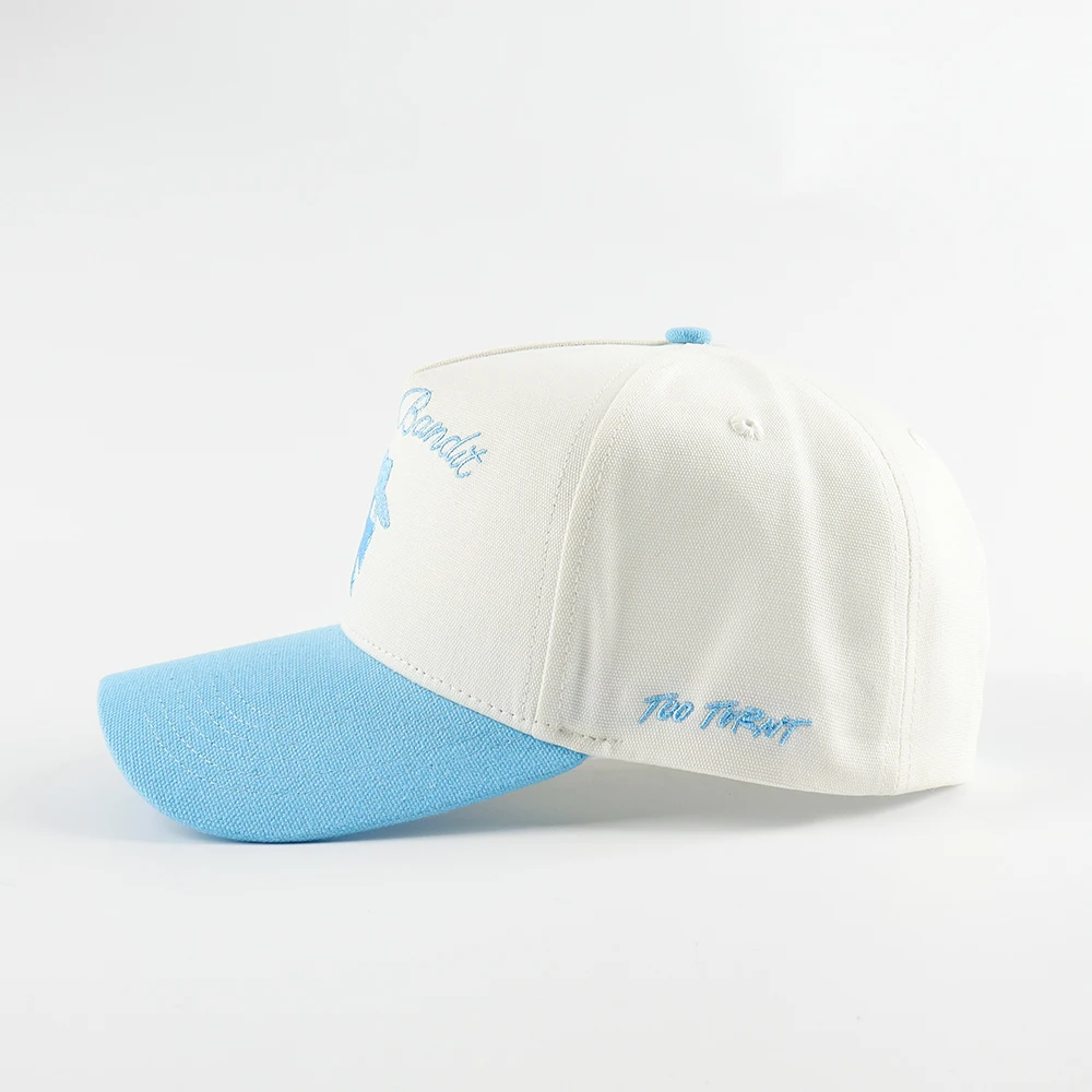 Wholesale High Quality Plain Designers Two Tone Baseball Cap Hats