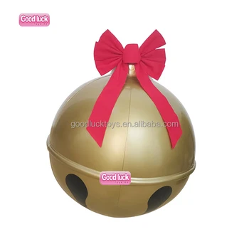 Large Outdoor Christmas Inflatable Ornament Ball 60cm Pvc Christmas ...