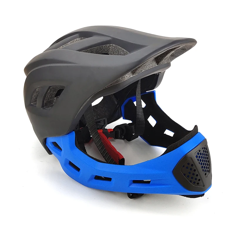 Custom Full Face Downhill Bicycle Helmet MTB Cycling Helmet with Chin ...