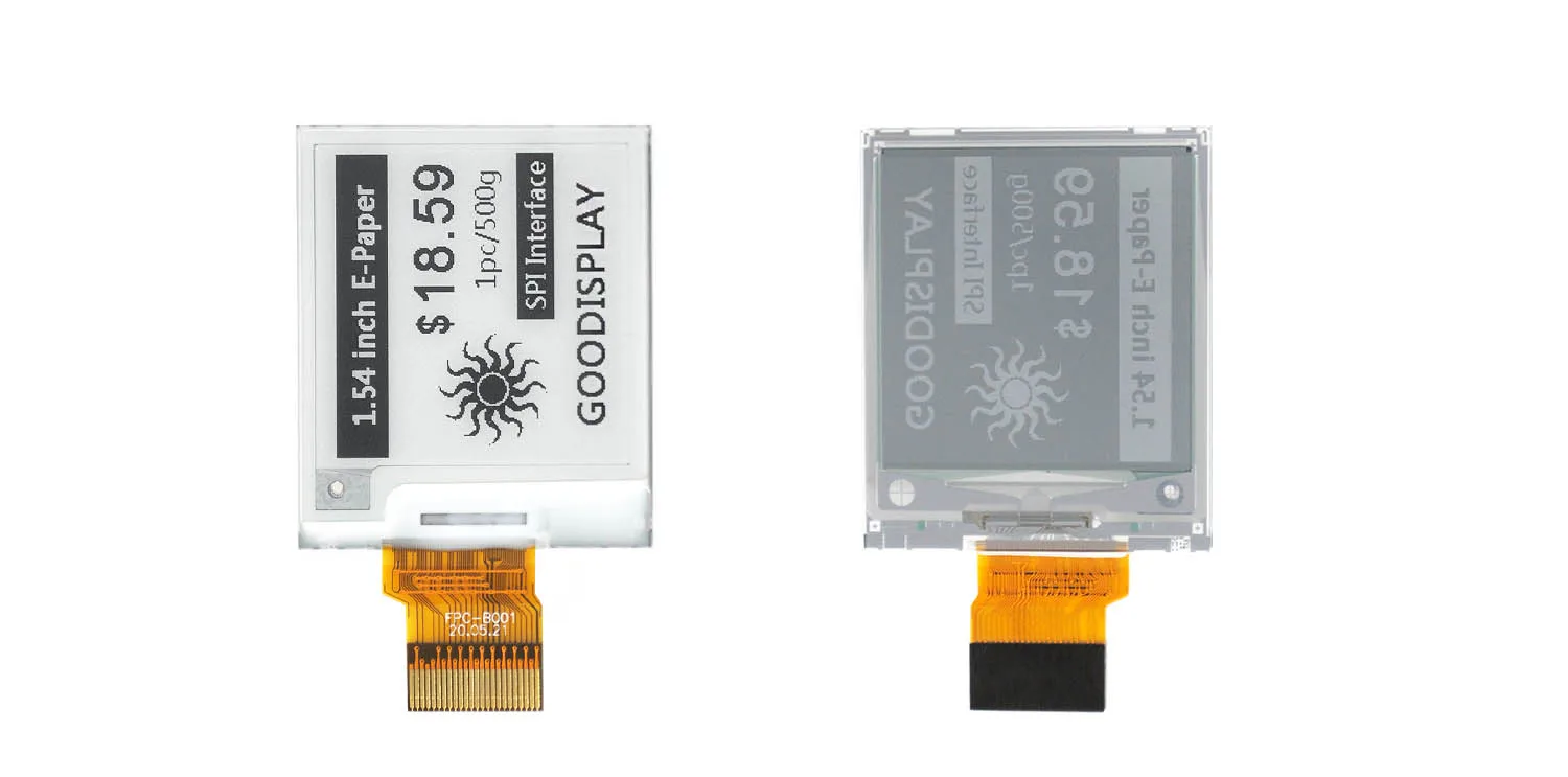 1.54 Inch Eink Paper Display - Fast Refresh GDEY0154D67