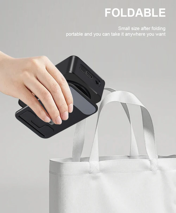 Kisonli M-2 Speaker Stand - Portable Wireless with Power Bank