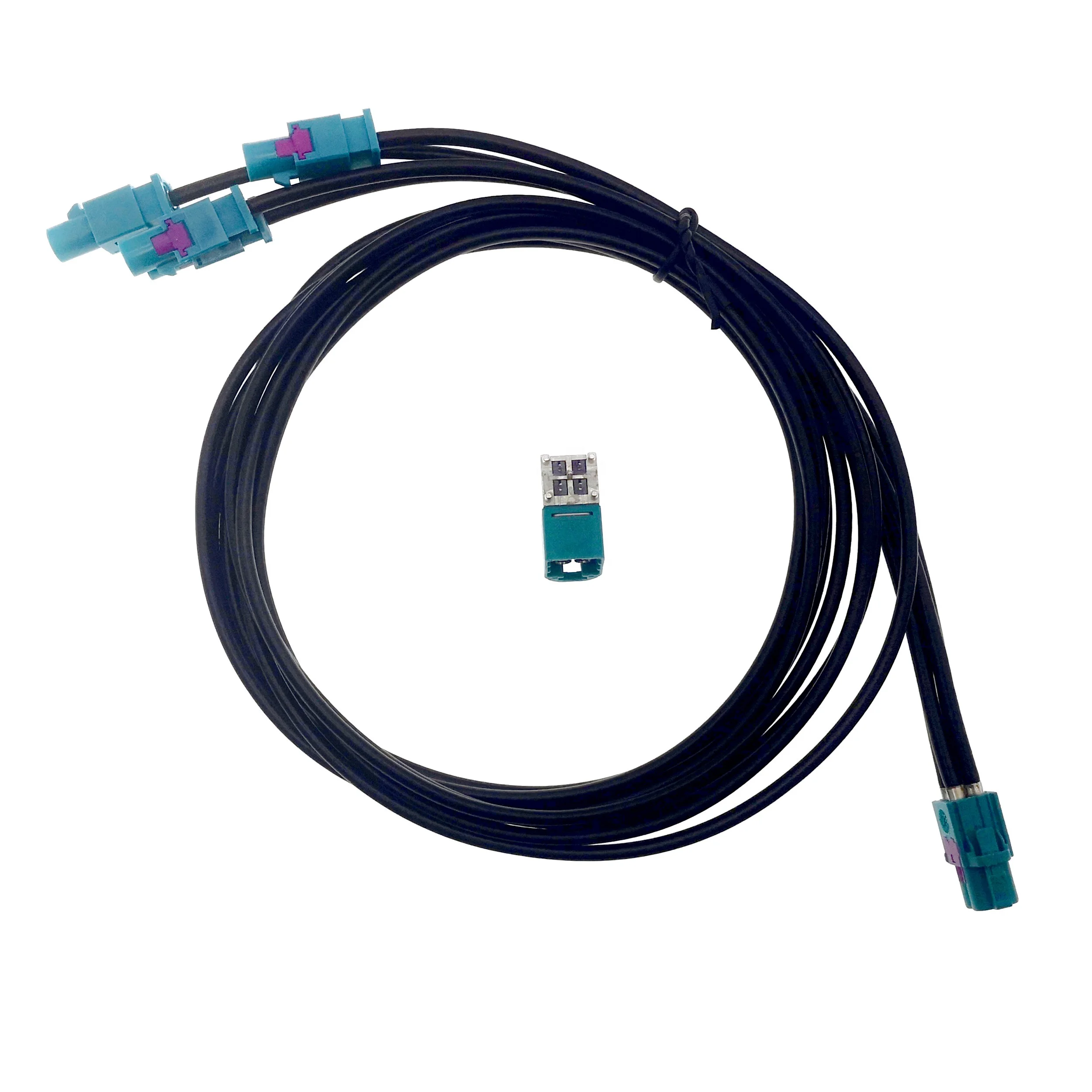 Yj 4pin Male Female Mini Fakra Hfm To Quad Male Female Fakra Car ...