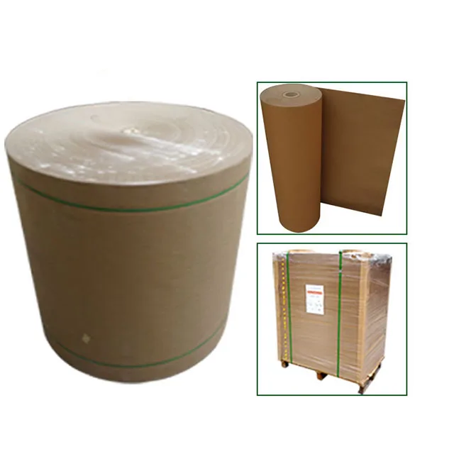 40g Eco Friendly Small Kraft Paper Brown Wrapping Paper Roll For ...