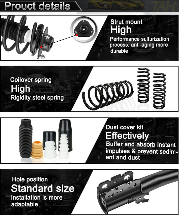 High-quality Shock Absorbers for Trumpchi GAC AION S GS3 GS4 GS5 GS6 GS7