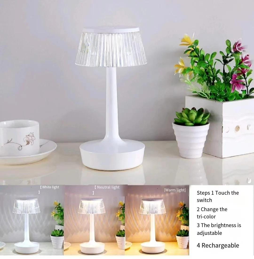 Nordic Minimalist Simple Led Home Decor Living Room Study Desk Wireless ...