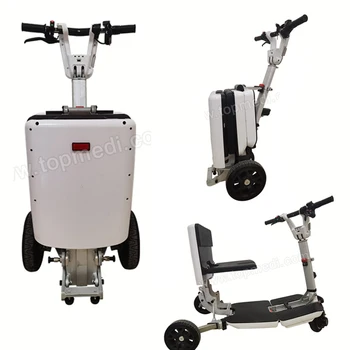 Three Wheel Stand Up Electric Scooter Suitcase Box Scooter Mobility ...