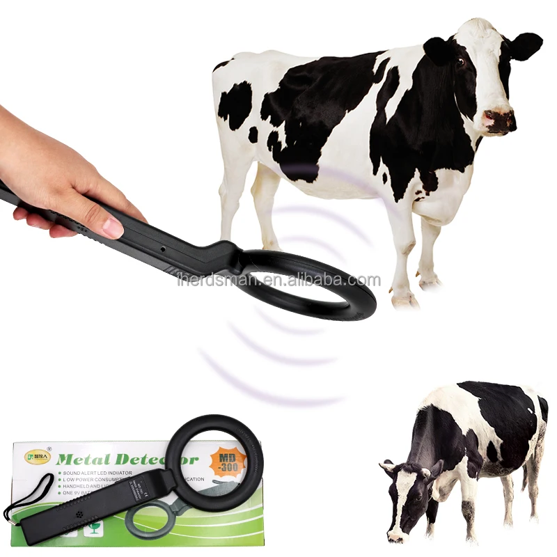 Veterinary Instrument Pinpointer Security Scanner Detector Handheld Cow ...