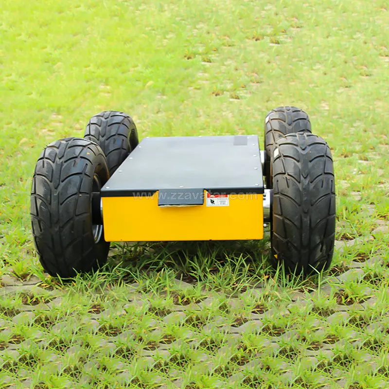 100kg Payload Remote Control Robotic Chassis for Security