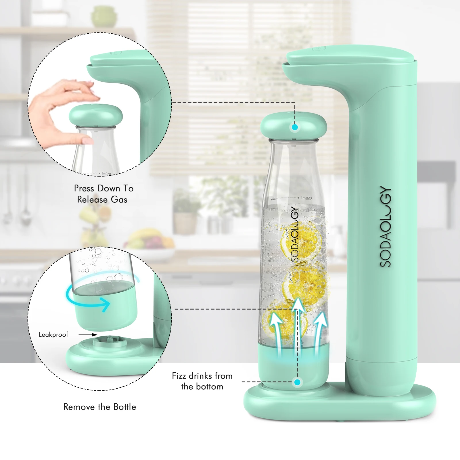 Soda Water Making Machine No Electricity Needed - Buy Sparkling ...