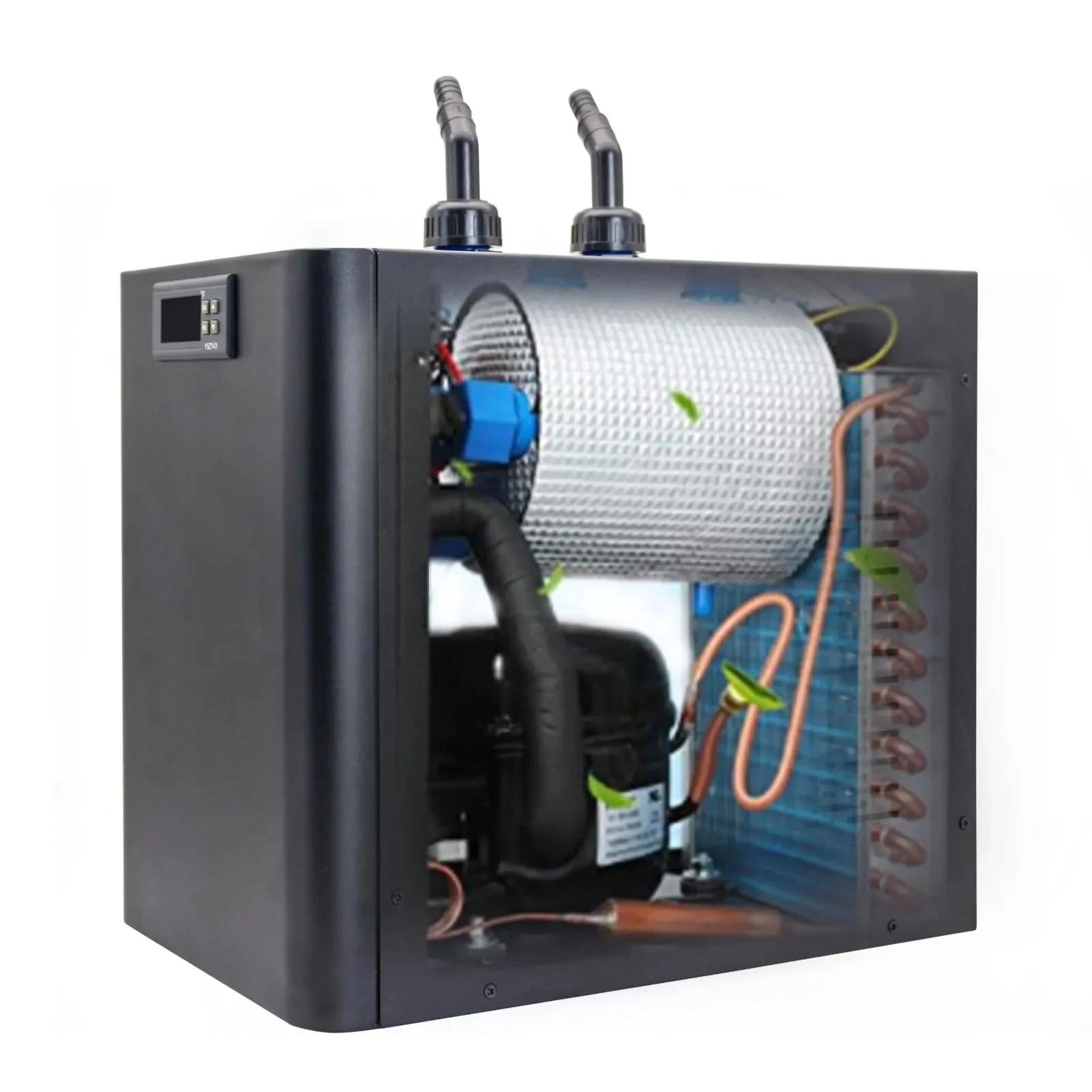 300l 1/3 Hp Water Chiller Cool Down To 40f Suitable Home Aquarium And ...