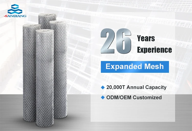 Stainless Steel Diamond Expanded Metal Lath for Plastering