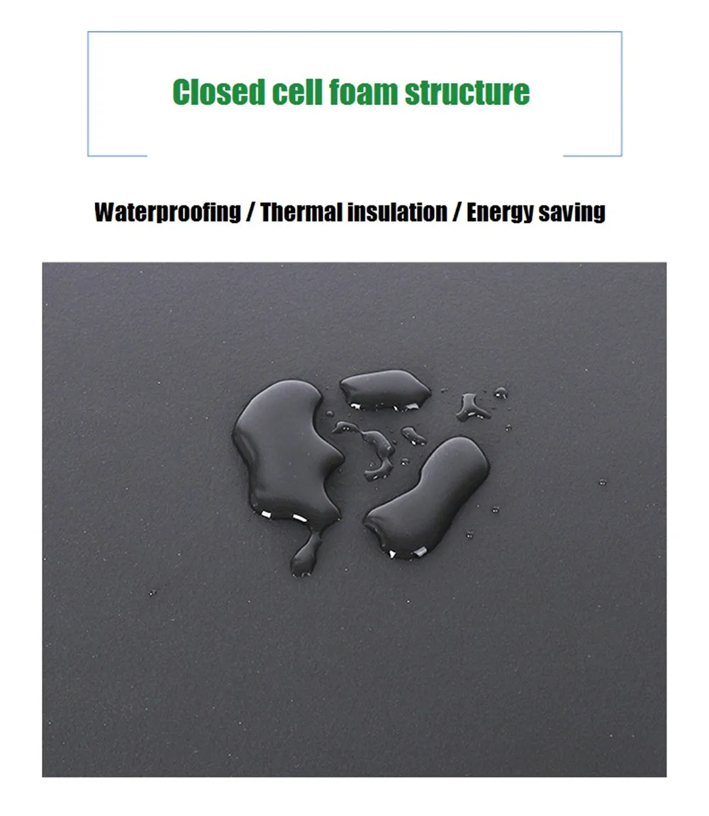 NBR Foam Insulation Sheet with Single Side Skin - 1 Year Warranty