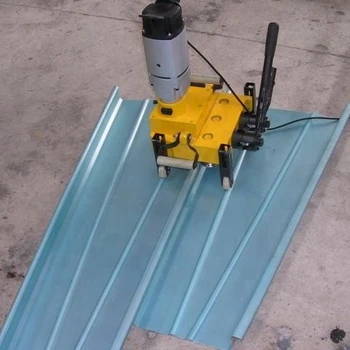Metal Roof Panel Seaming Machine Auto Seamer For Standing Seam Roof ...