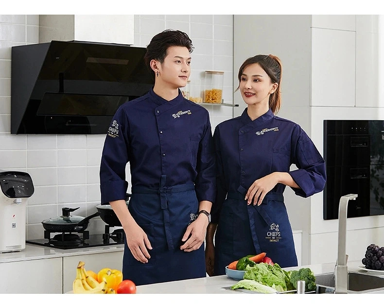 OEM Chef Uniforms - Customized Logo Printing for Hospitality