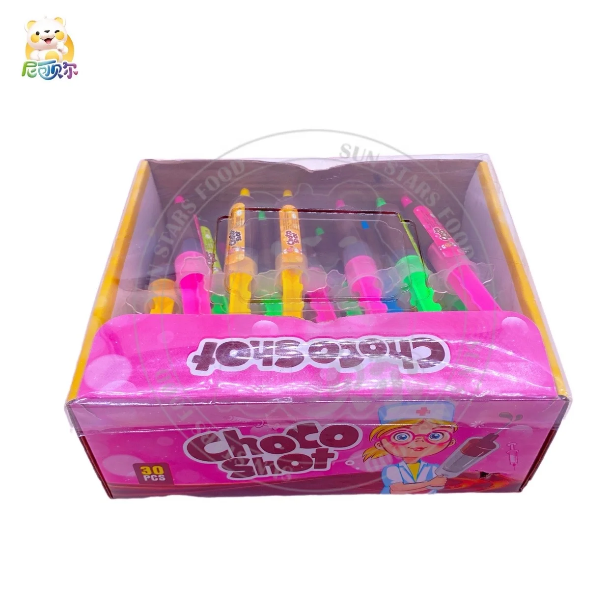 Halal Delicious Sweet Liquid Chocolate Jam In Injection Syringe - Buy ...