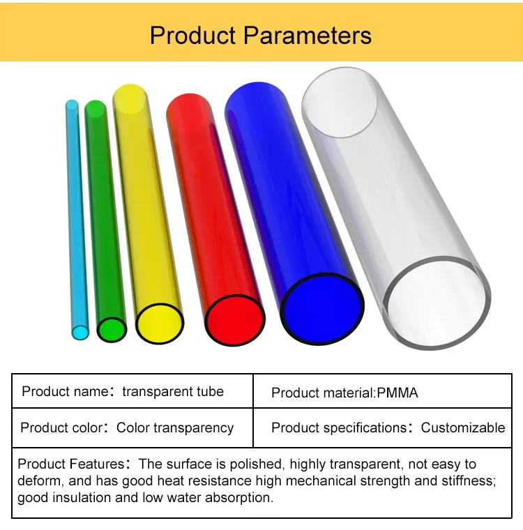 High Transparency Plastic Pipes - Perfect for Industrial Use