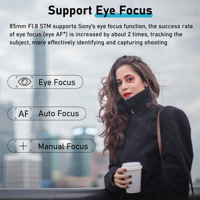 Viltrox 85mm F1.8 Ii Stm Full Frame Portrait Lens Large Aperture Af Mf ...