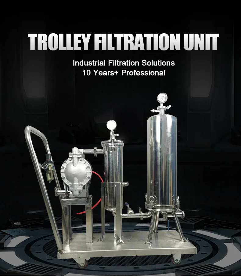 Sanitary Food Grade Fruit Juice Filtration Pump 0.22 Micron Stainless ...