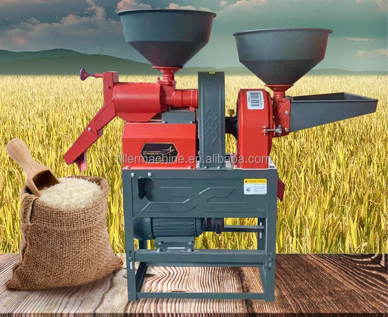 High Purity Millet Combine Mutif-unctional Rice Milling Machine with ...