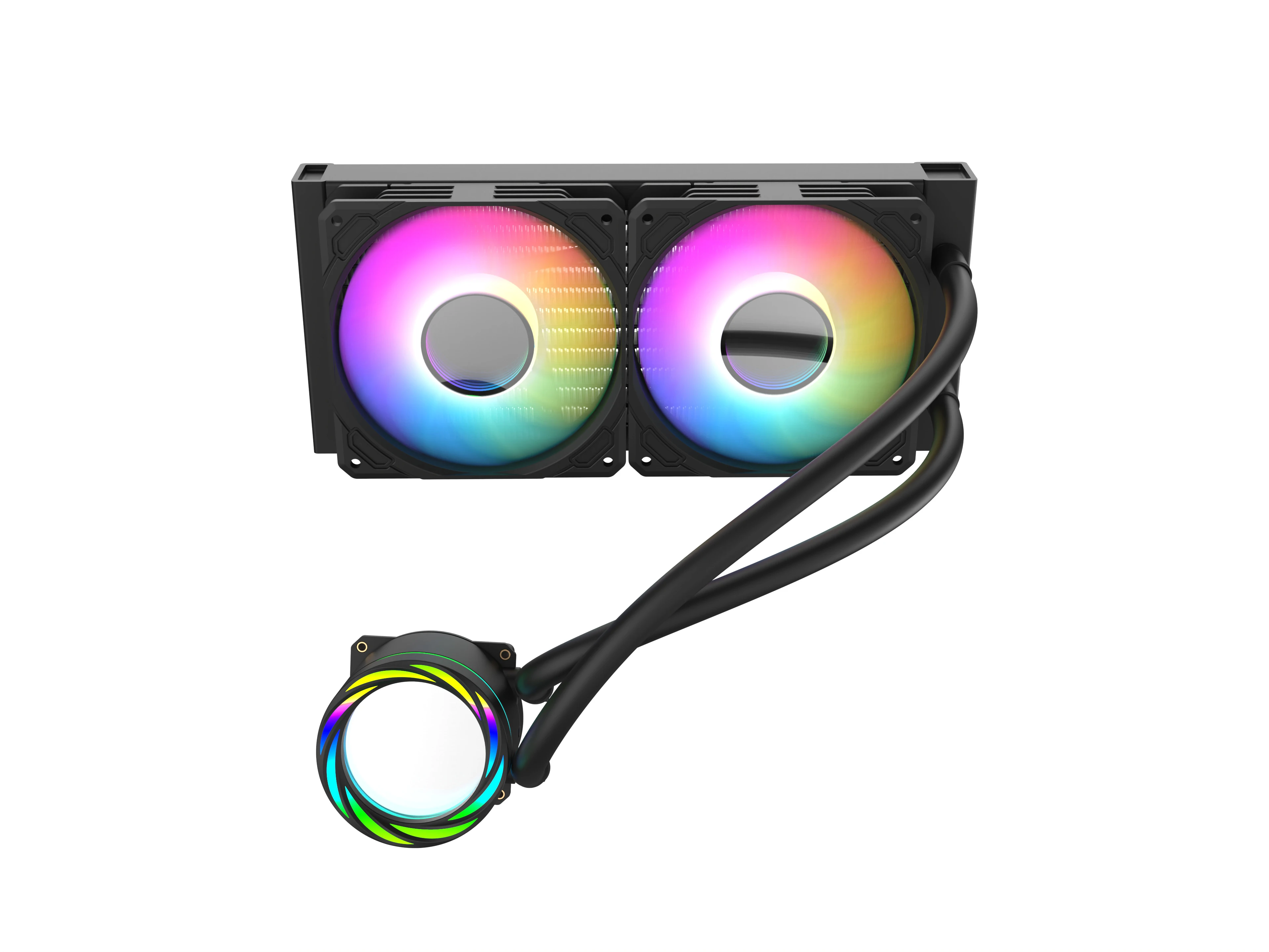Cpu Water Cooling 240mm Argb Aura Sync Liquid Cpu Cooler Water Cooling ...