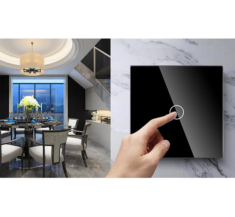 Smartphone Controlled Wifi Touch Sensor Light Switch With App Tuya ...