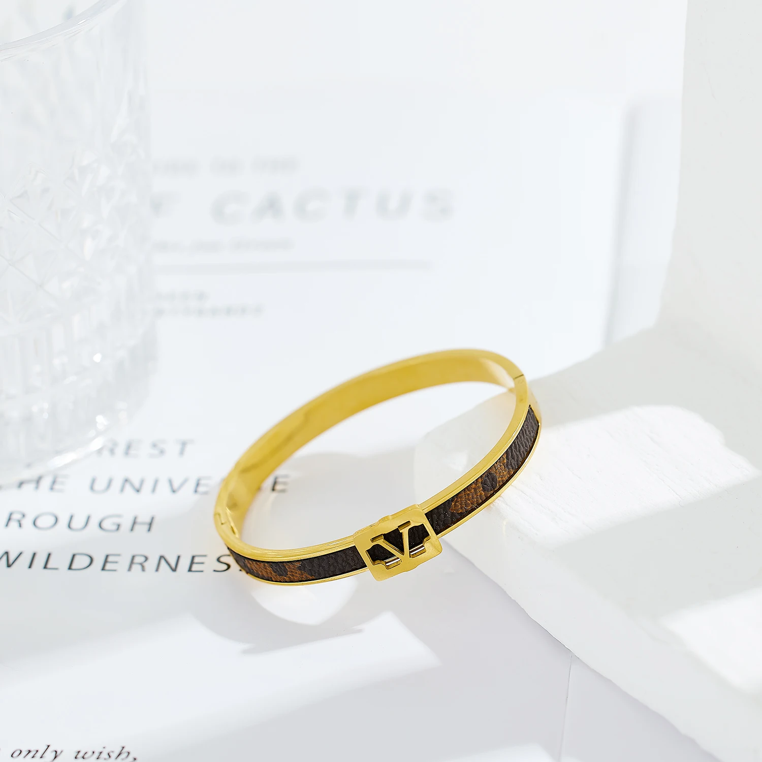 Waterproof Zircon 18k Gold Plated Famous Branded Inspired Designer ...