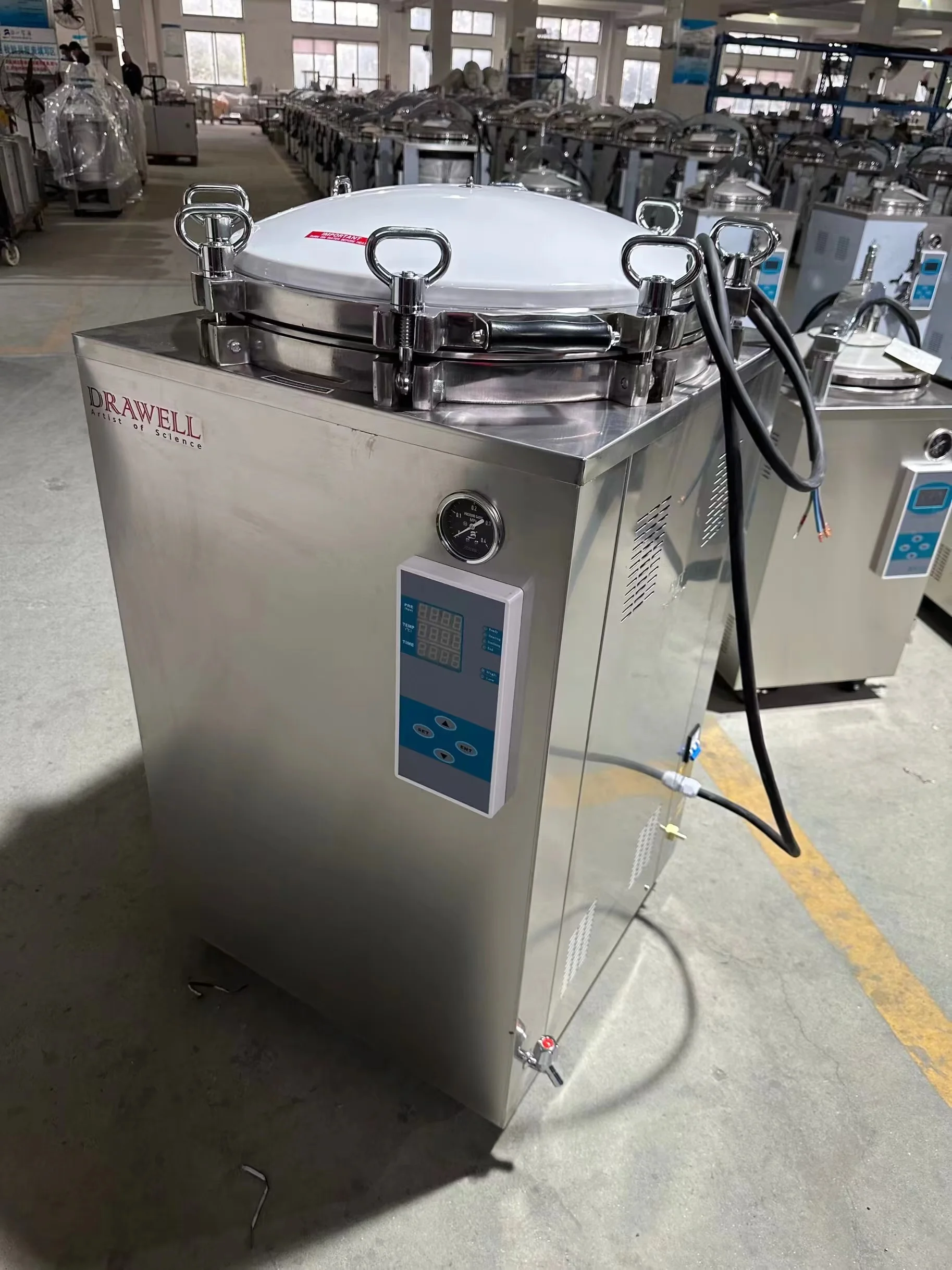 Dw-ld Stainless Steel Autoclave Sterilizer Medical Lab 35l 50l 75l 100l ...