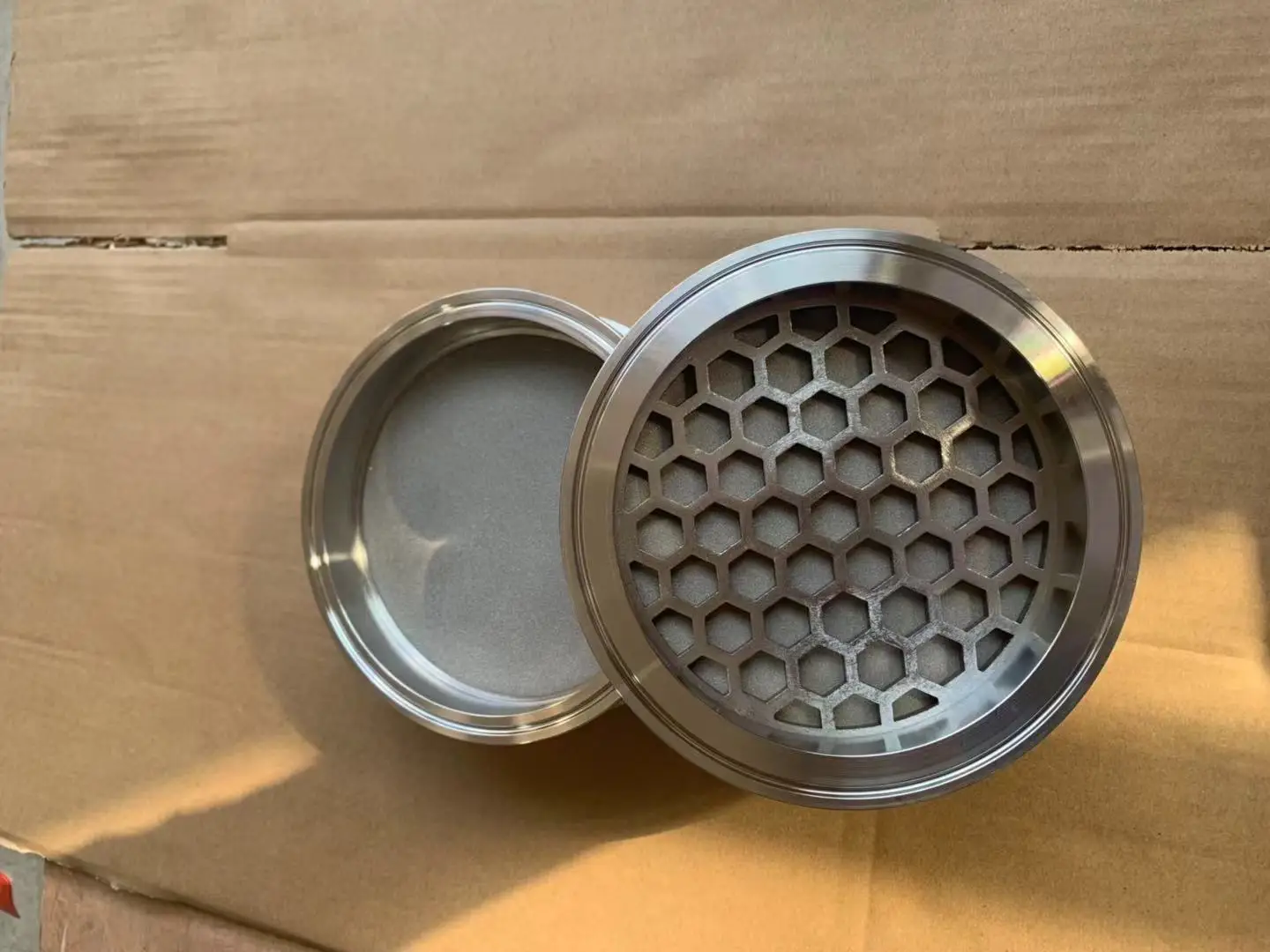 SUS304 Filter Plate Extractor Tri Clamp Spool Titanium Plate 4inch ...