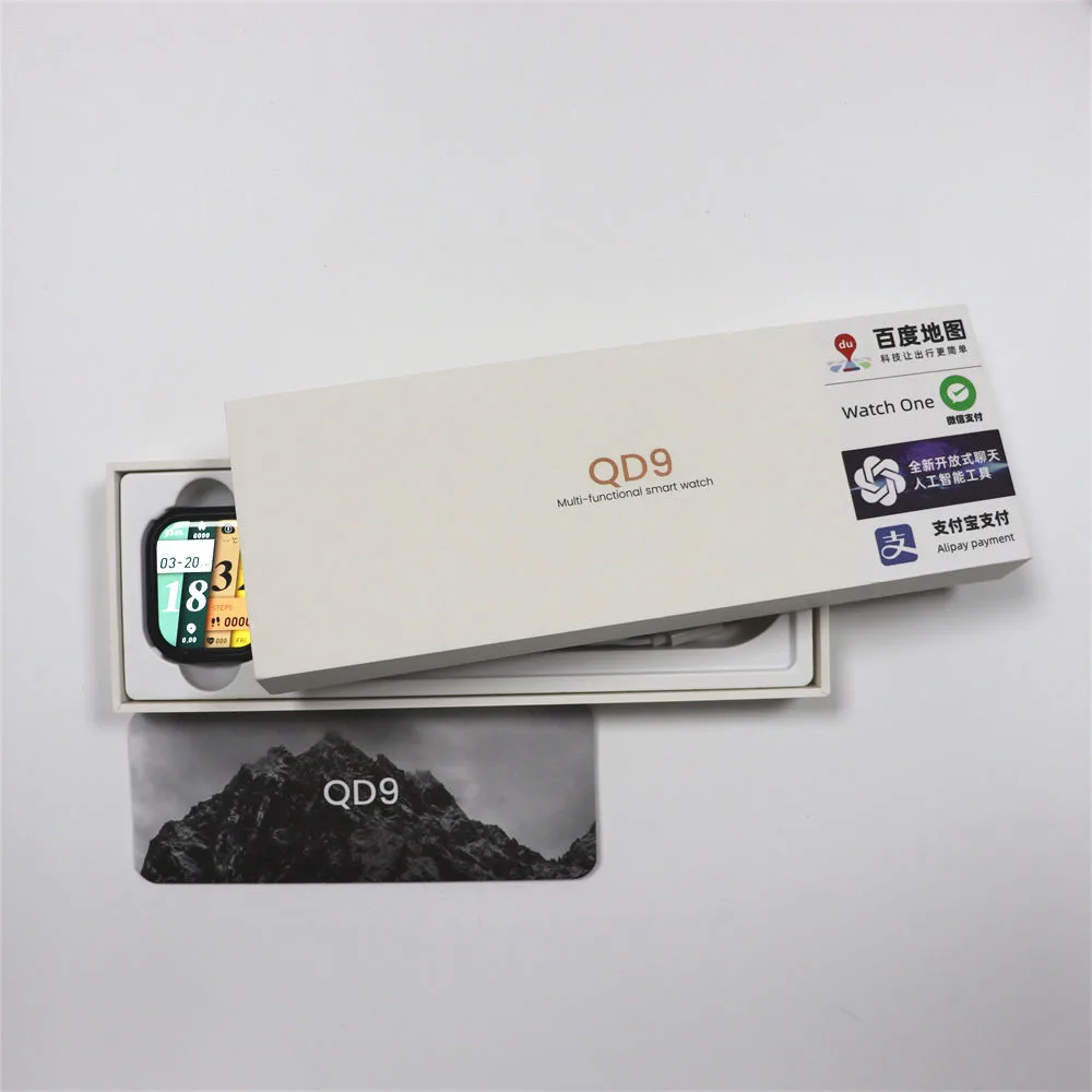 Qd9 Smartwatch Amoled Sf32lb551 Chip Sports Fitness Men Women Reloj Inteligente Chat Gpt Smart ...