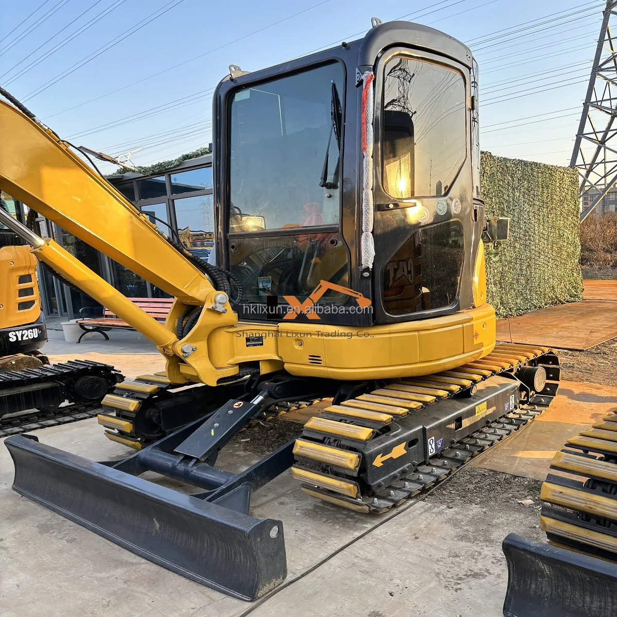 3.5 tons used mini excavator KOMATSU PC35 strong power good condition cheap used crawler ...