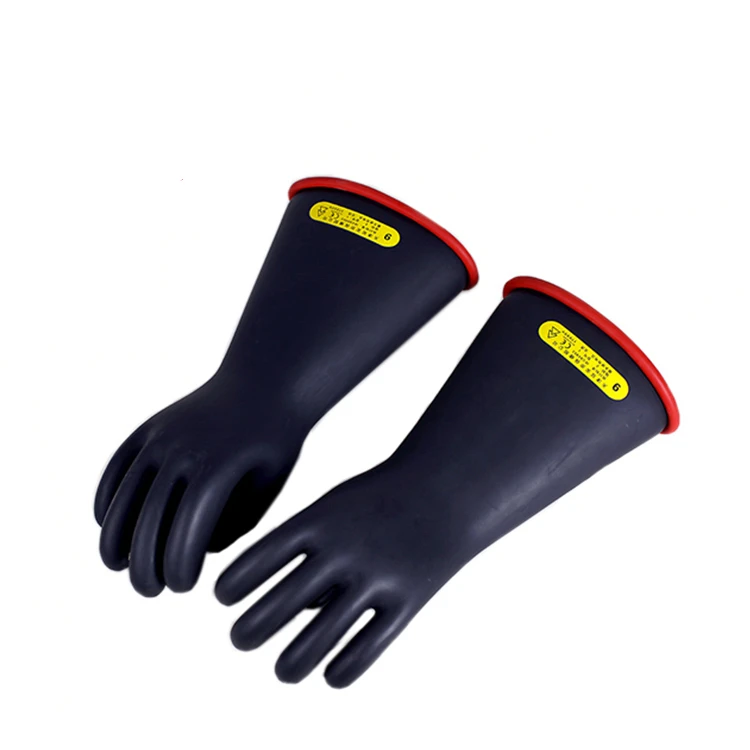 Electrical Insulation Gloves Class 00 0 1 2 3 4 Rubber Latex Rubber ...