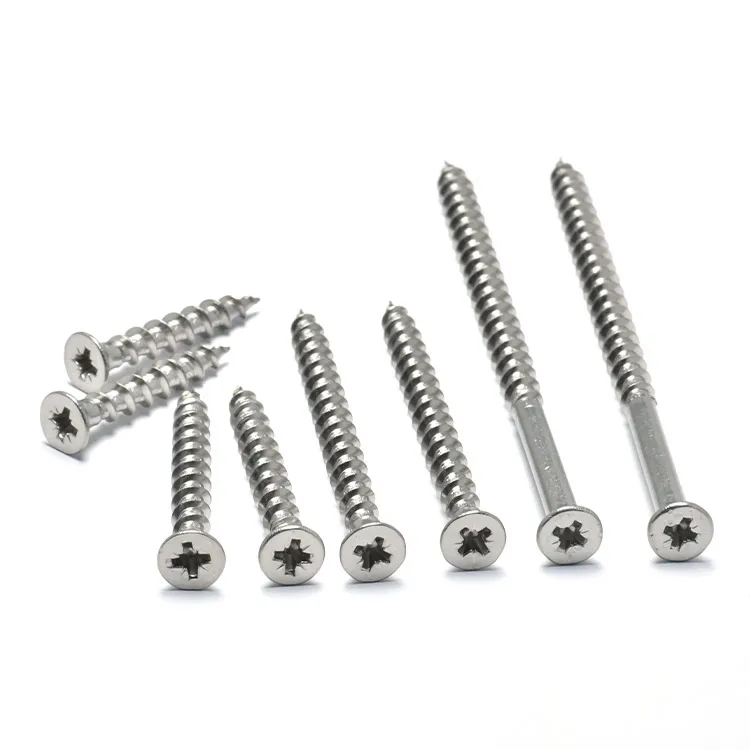 Countersunk Flat Head Deck Self Tapping Stainless Steel Hex Head Torx Wood Screws for Wood ...