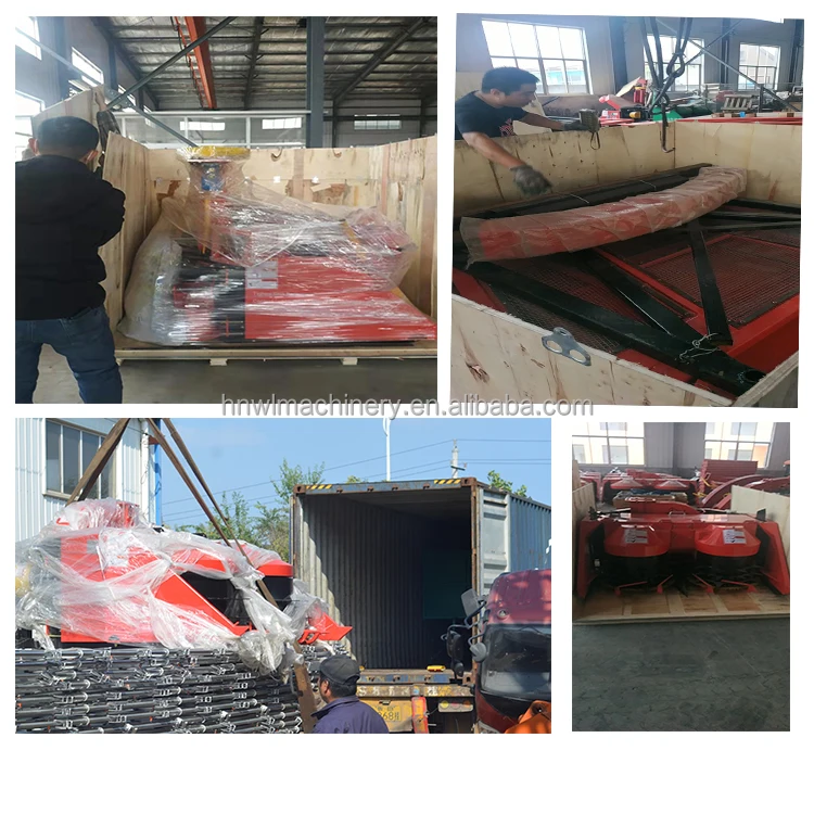 High Productivity Forage Maize Straw Silage Combine Harvester