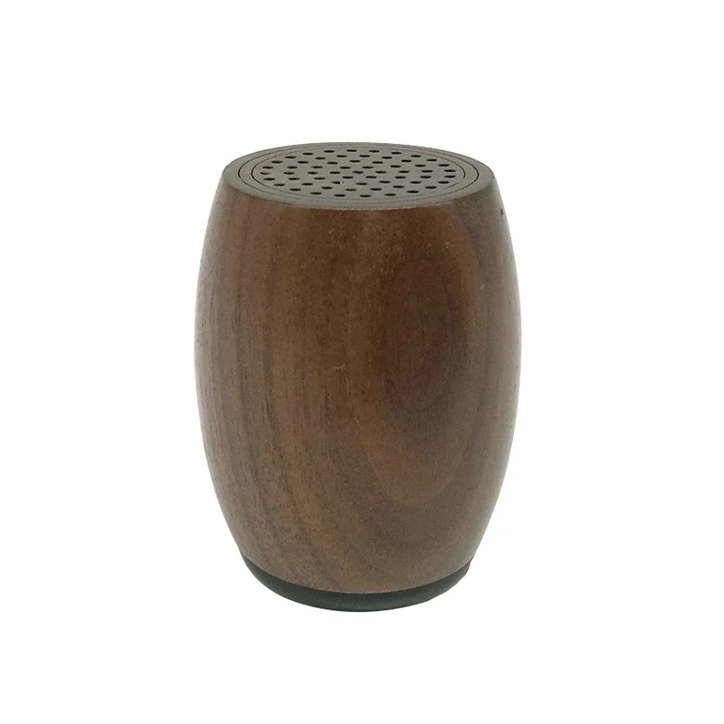 Mini Compact Retro Wood Speaker Surrounding Stereo Sound Redwood Bt5.0 ...