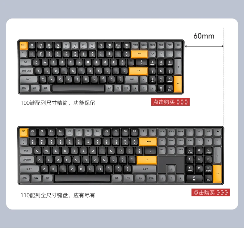 Office Keyboard Darkflash A108 - Mechanical Gaming Keyboard