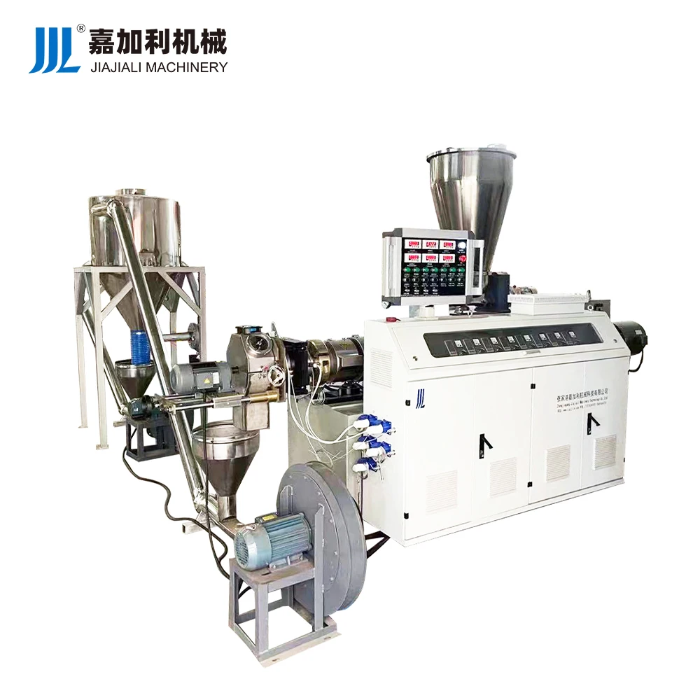 Pvc Granulation Unit Waste Recycling Machine Extruding And Granulation Unit High Quality Plastic ...