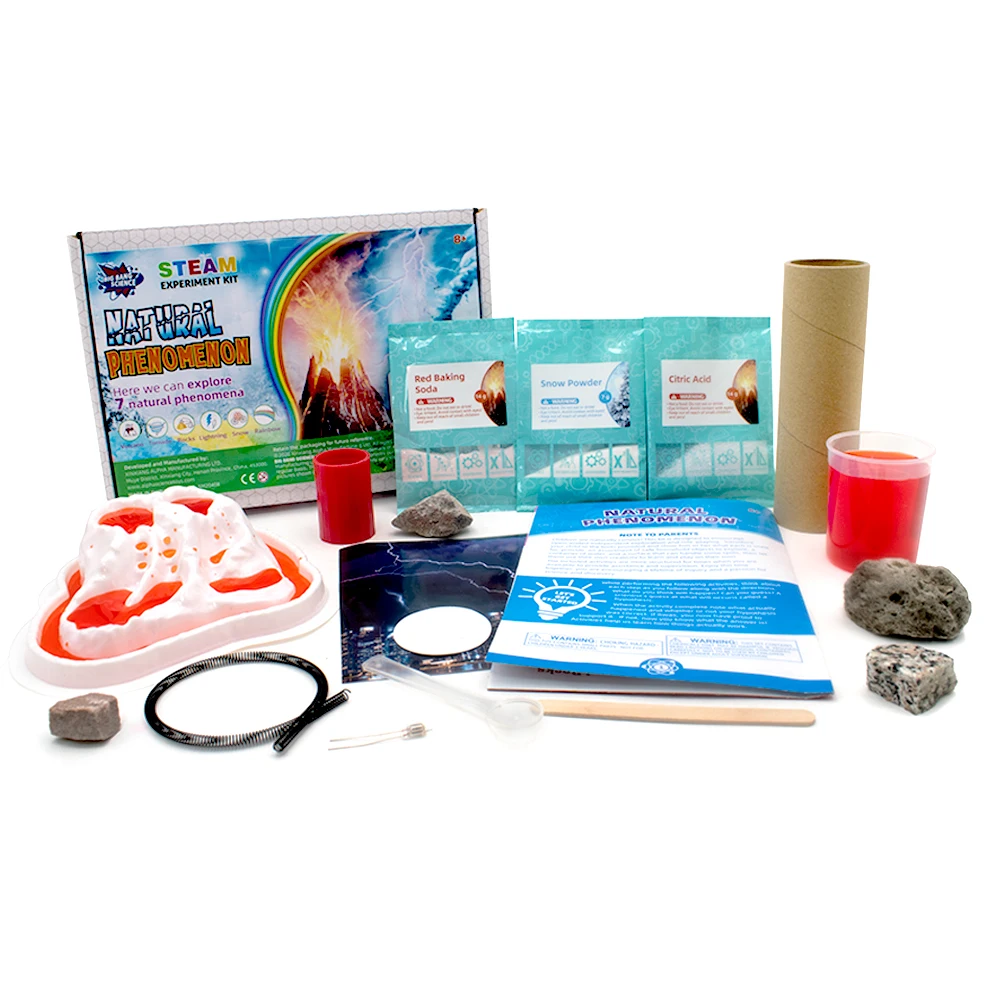Big Bang Science Preschool Diy Science Learning Kit Stem Volcano ...