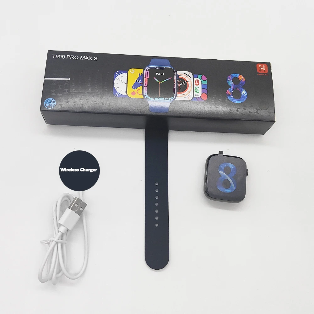 T900 Pro Max S Smart Watch 1.92 Inch Hd Touch Screen Bt Music Call Ip68 ...